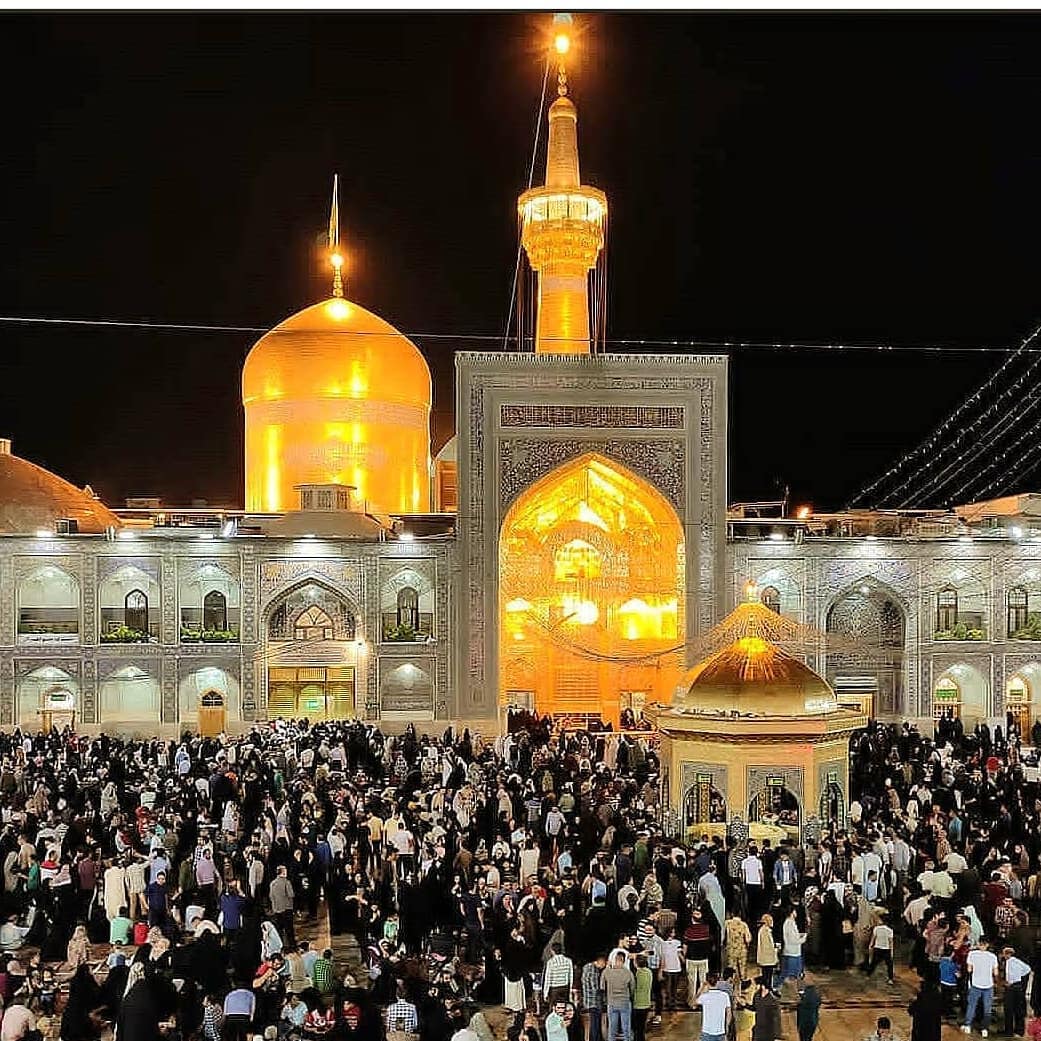 السلام علیک یا علی بن موسی الرضا المرتضی السلطان یا اباال عکس ویسگون