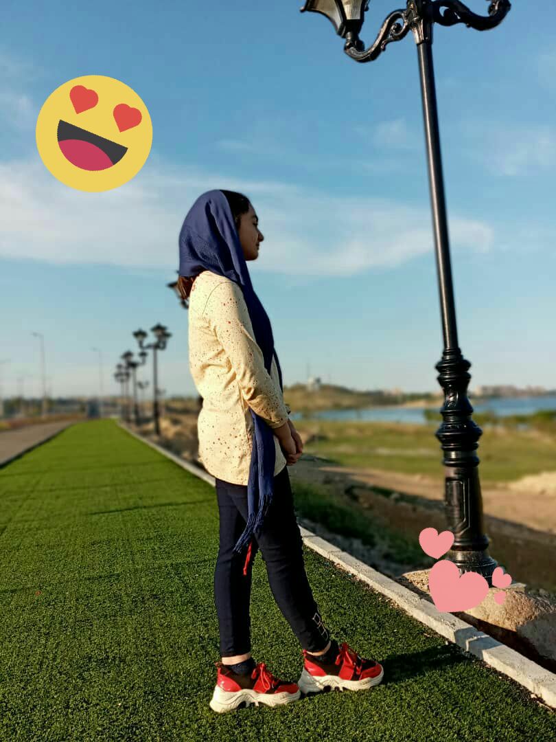 زیبا ترین دختر دنیا خودم 😍 عکس ویسگون