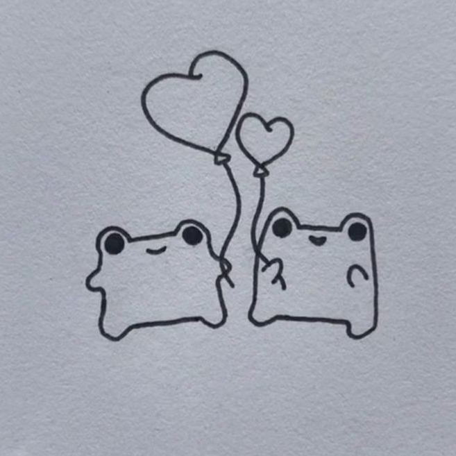 ایده های مینی نقاشی 🐚💜 عکس ویسگون